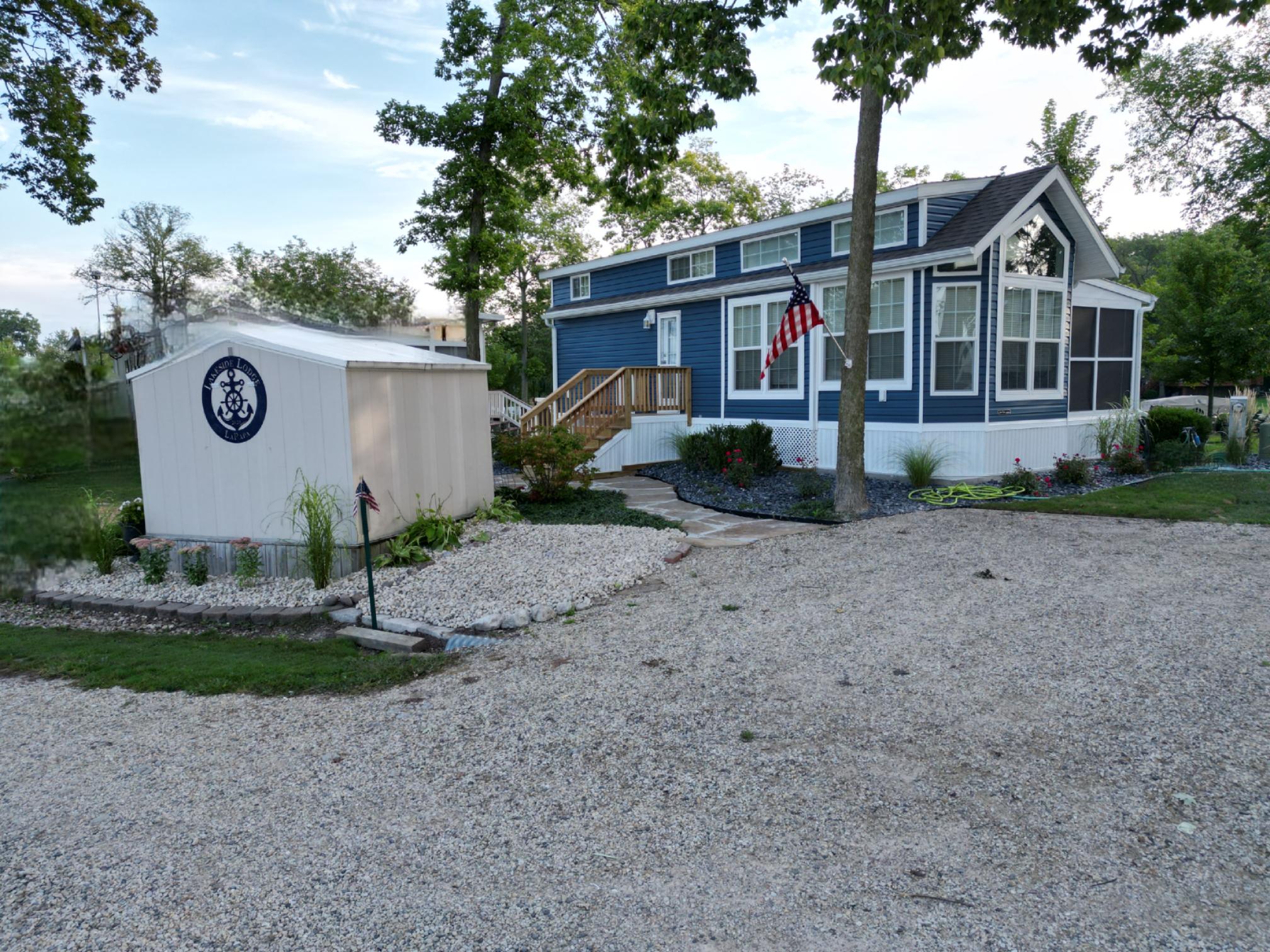 Gallery « The Island | Northern Illinois Permanent Park Model Camping